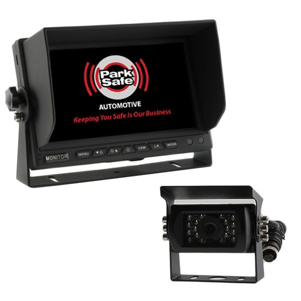 PS Reversing Camera Kit 7" Monitor Black Camera – Igneous-sports
